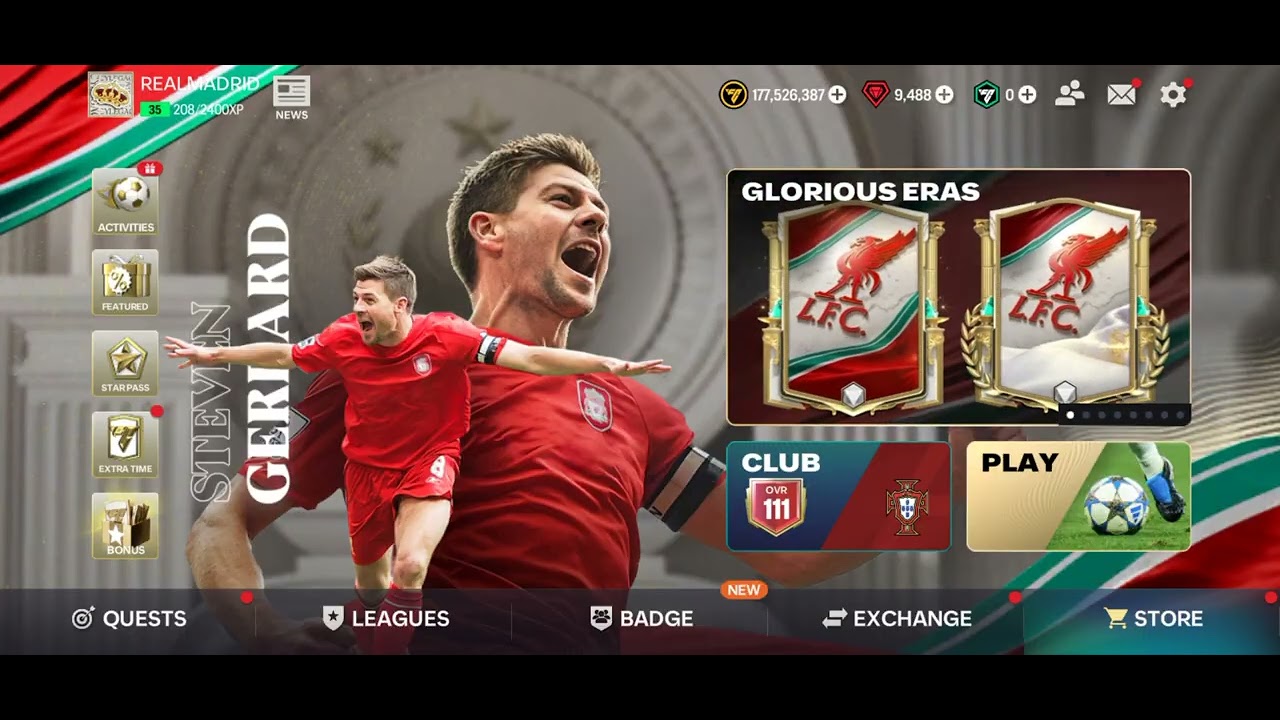 Playing Liverpool glorious eras event - YouTube