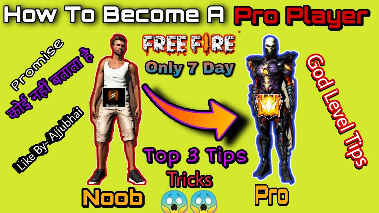 How To Become A Pro Player In Free Fire - Garena Free Fire Tips And ...
