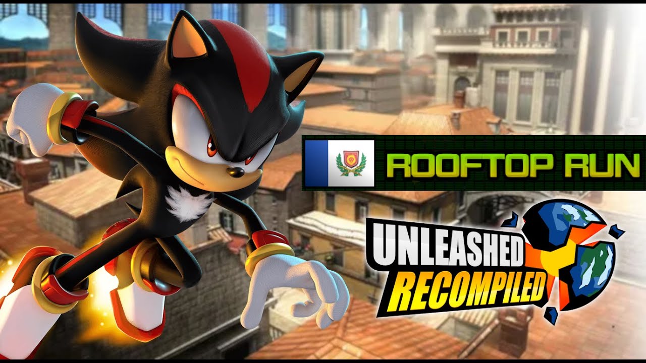 Shadow Mod in Rooftop Run - Sonic Unleashed Recompiled - YouTube