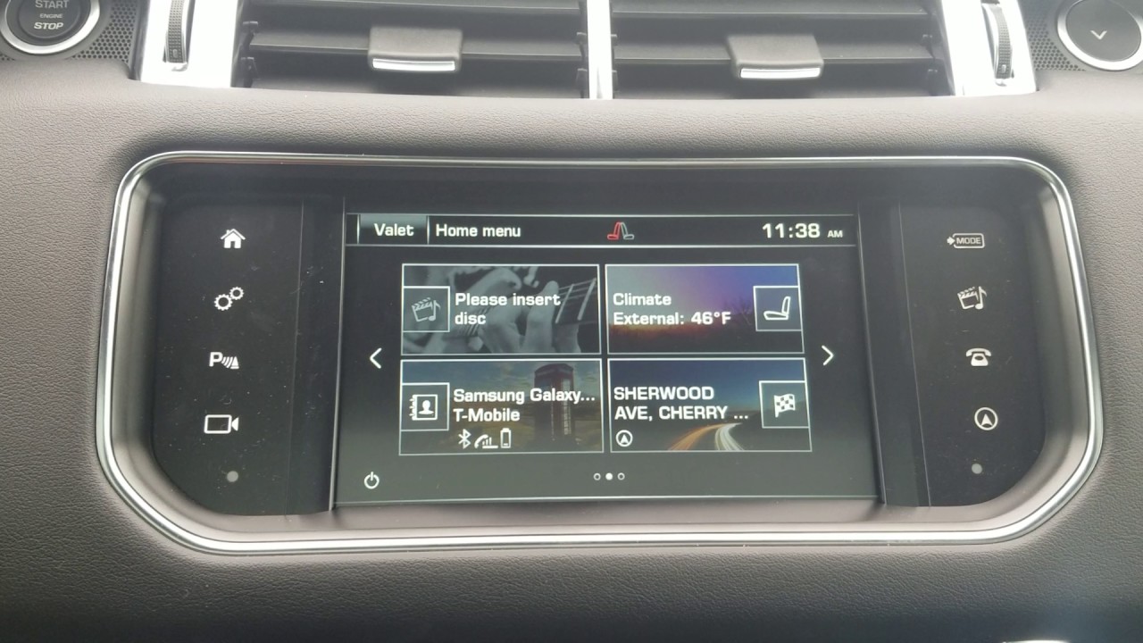 Bluetooth streaming 2016 Range Rover Sport - YouTube