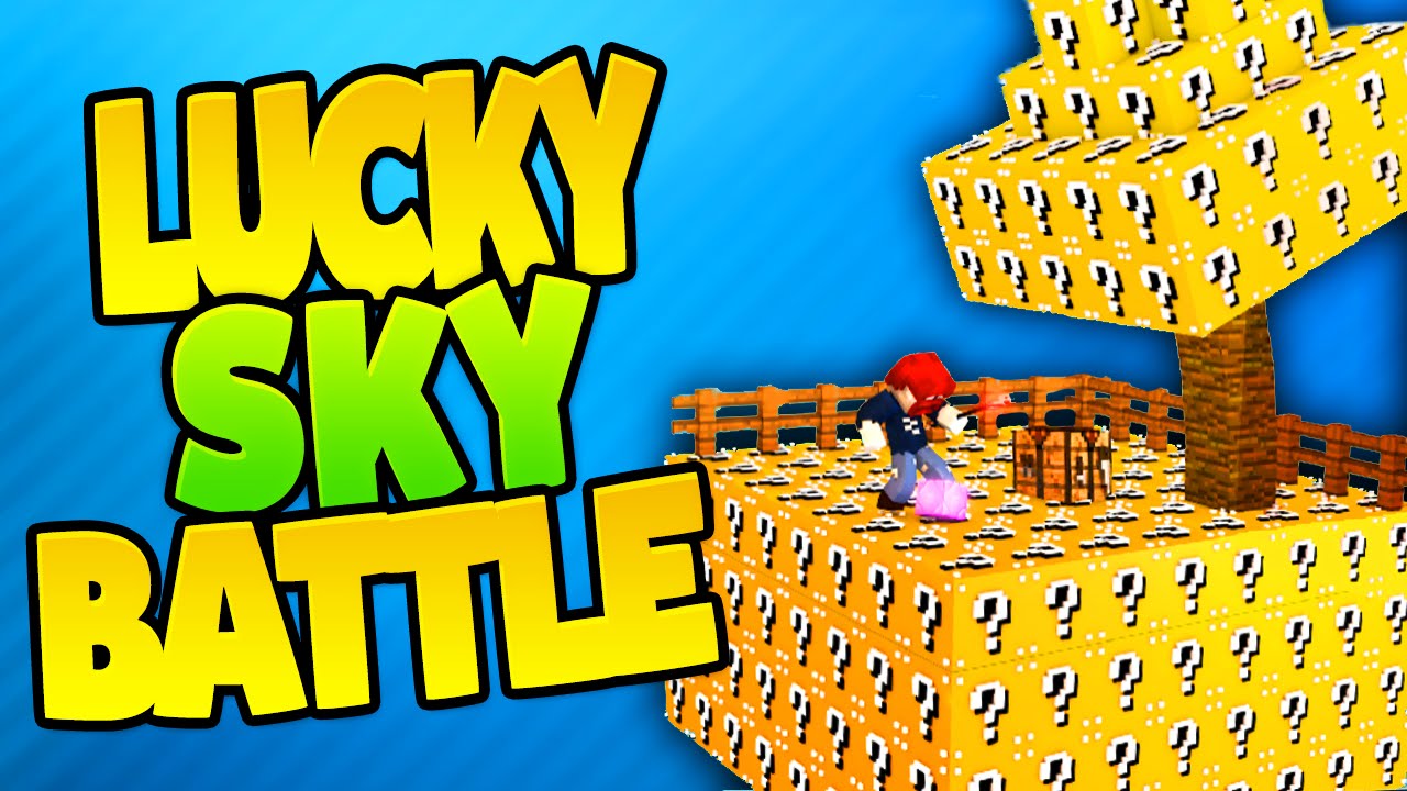 ONE HIT WEAPON - Minecraft LUCKY BLOCK SKYBLOCK - YouTube