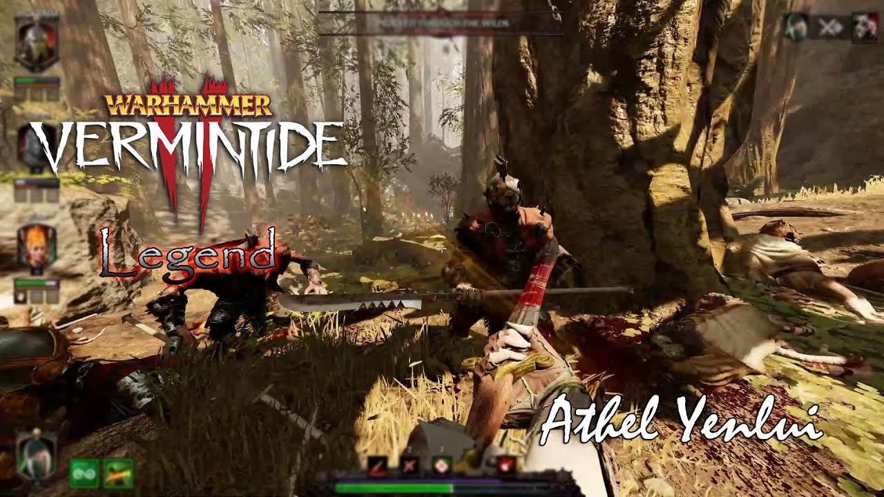 Warhammer: Vermintide 2 - Athel Yenlui - Legend (Waystalker) - YouTube