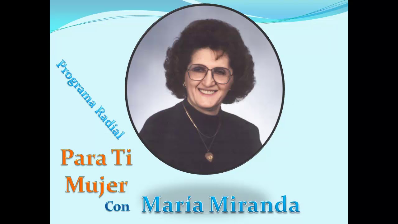Invitacion Especial | María Miranda - YouTube