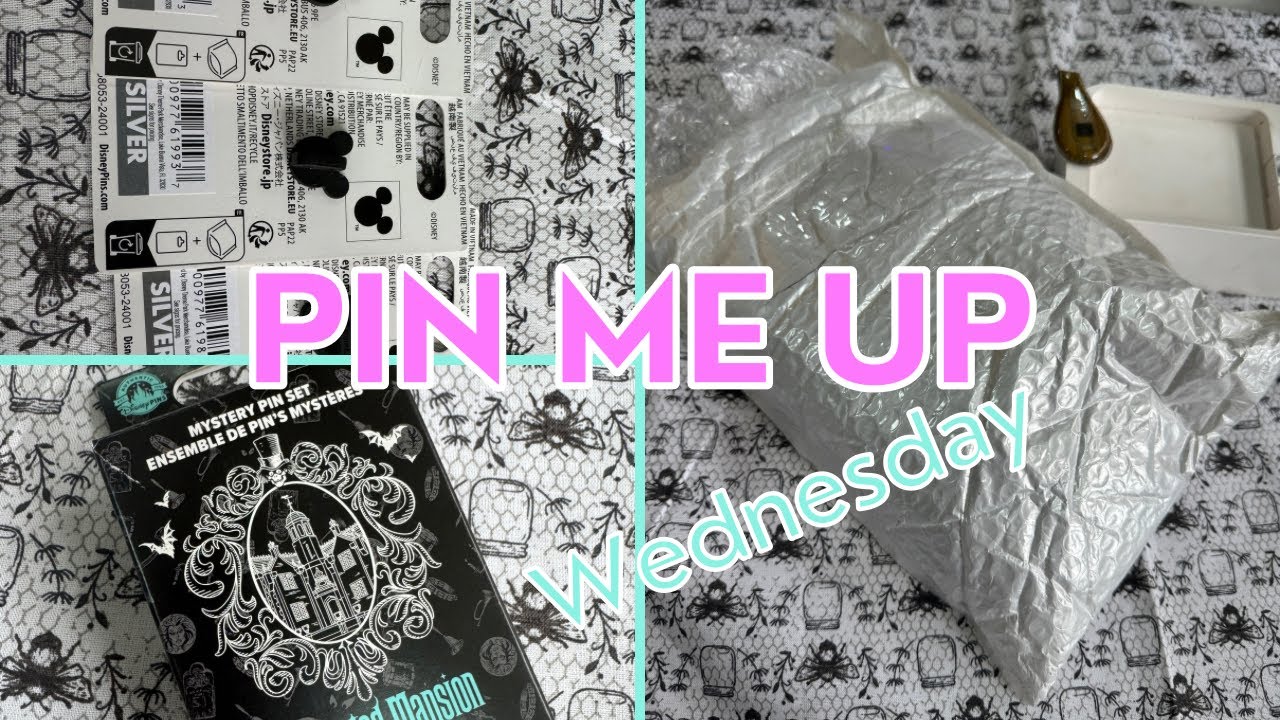 Pin Me Up Wednesday with pick ups from @connielovesdisney8460 - YouTube