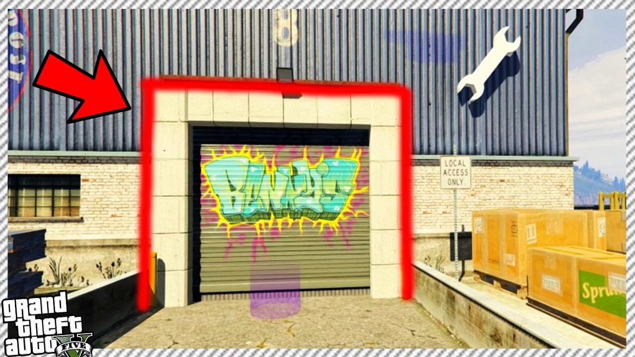 NEW SECRET MILLIONAIRE GARAGE HIDEOUT LOCATION! (GTA 5 GAMEPLAY) - YouTube