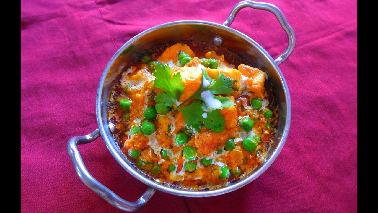 Matar Paneer Recipe | How to Make Mutter Paneer | Every Day Special ...