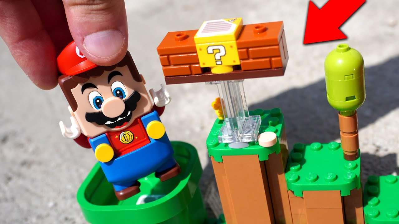 LEGO Super Mario in VIATA REALA!? - YouTube