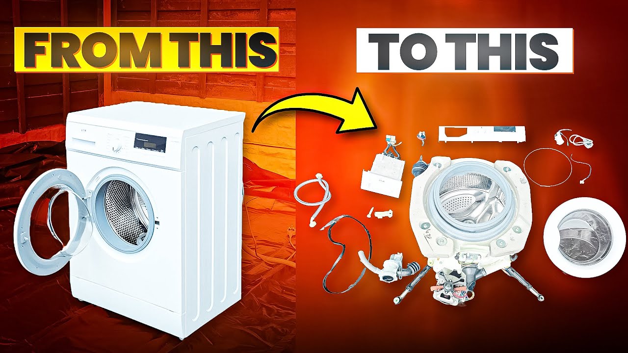 Every Part Of A Washing Machine - YouTube