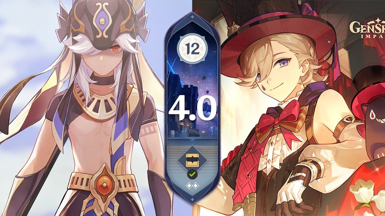 Abyss 12 (4.0) | Cyno (C1) Hyperbloom & Lyney (C0) Mono-Pyro | Genshin ...