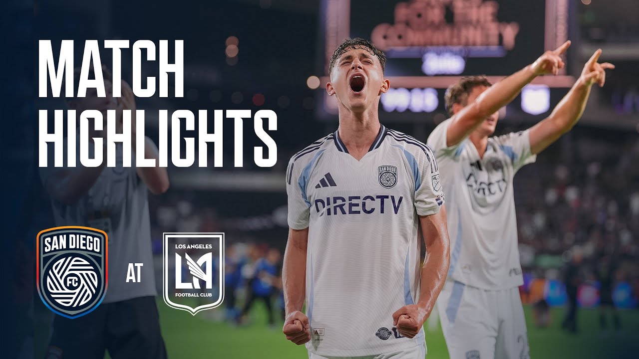Highlights: SDFC vs. LAFC - YouTube