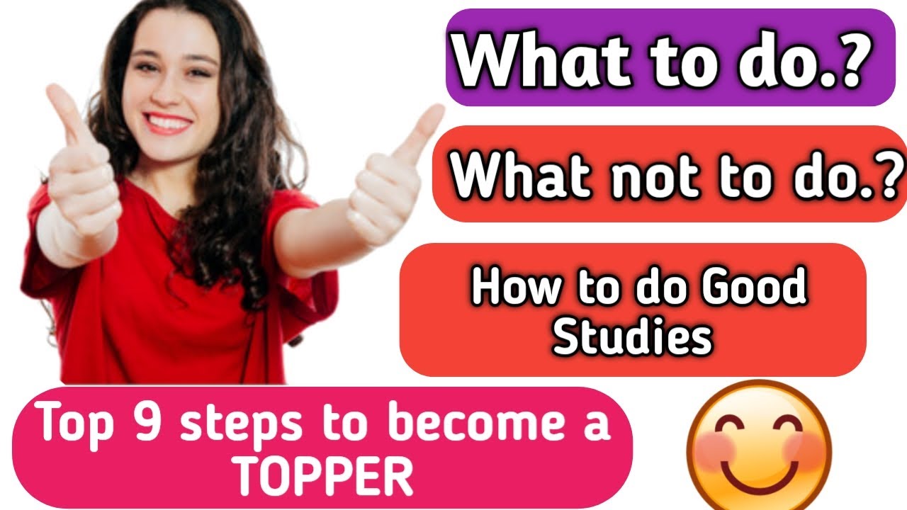 How to Study Effectively:top 9 steps for study - YouTube