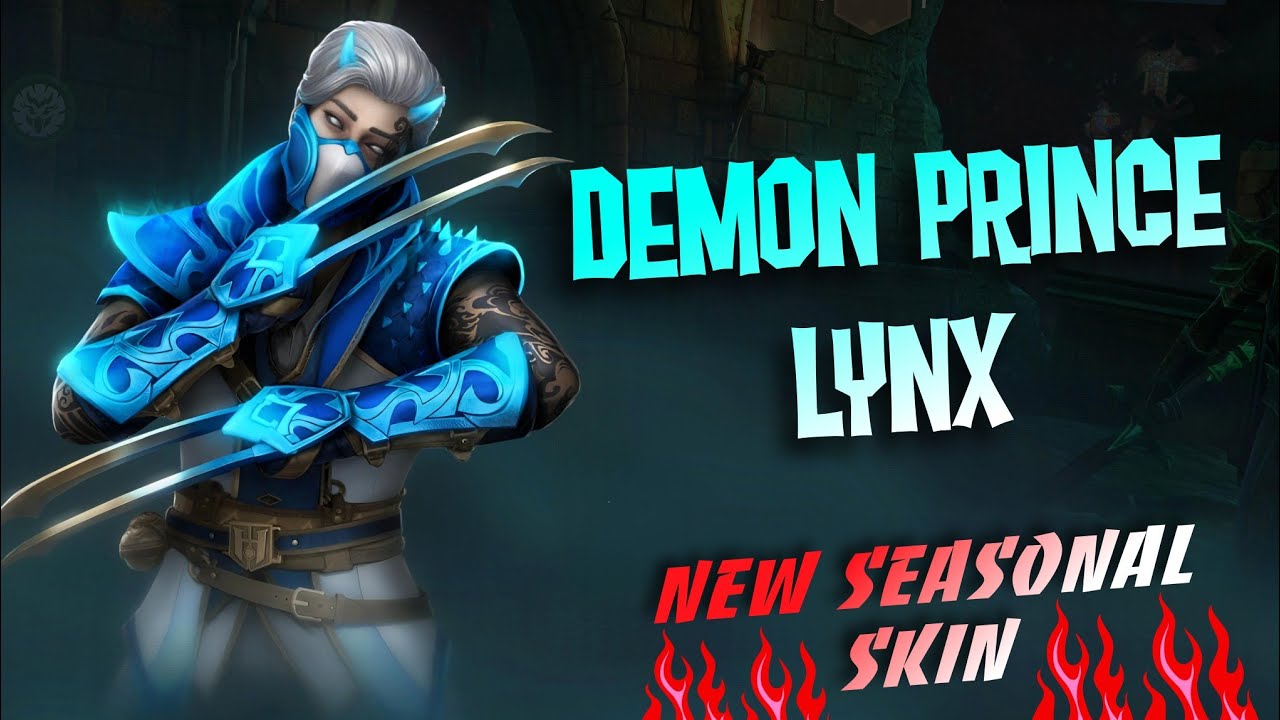 New killer look of Demon Prince Lynx seasonal skin / shadow fight 4 ...