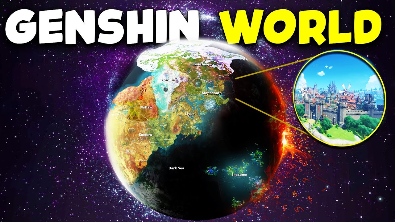 NEW TEYVAT MAP REVEALED ?? 🤯 🤯 // GENSHIN IMPACT FULL MAP REVEAL - YouTube