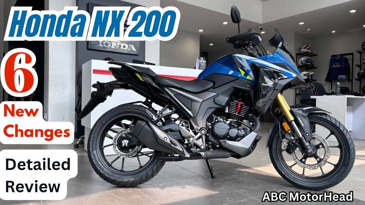 All New Honda NX 200 Detailed Review - 6 New Changes | Best Budget ...
