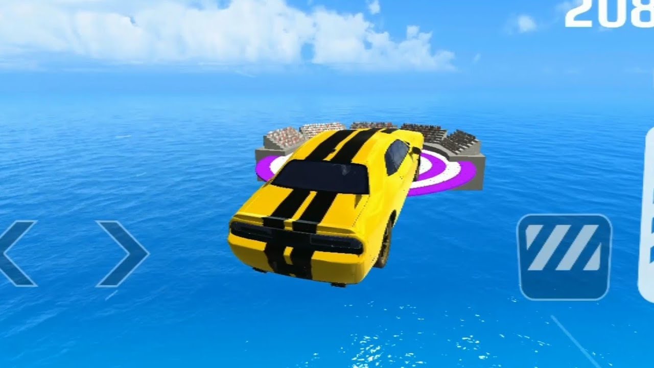 Ramp car stunt level-2 - YouTube
