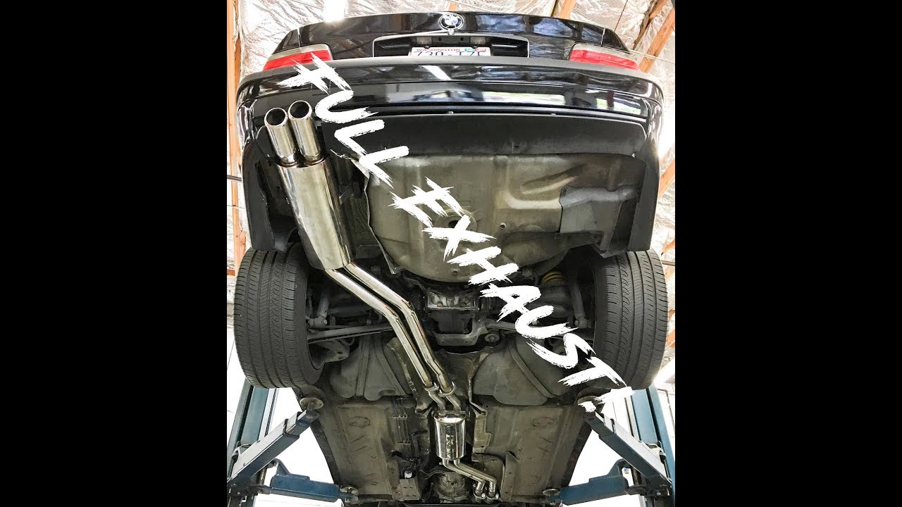 E36 328i Raceland Euro Headers, Supersprint SS resonator, UUC system U ...