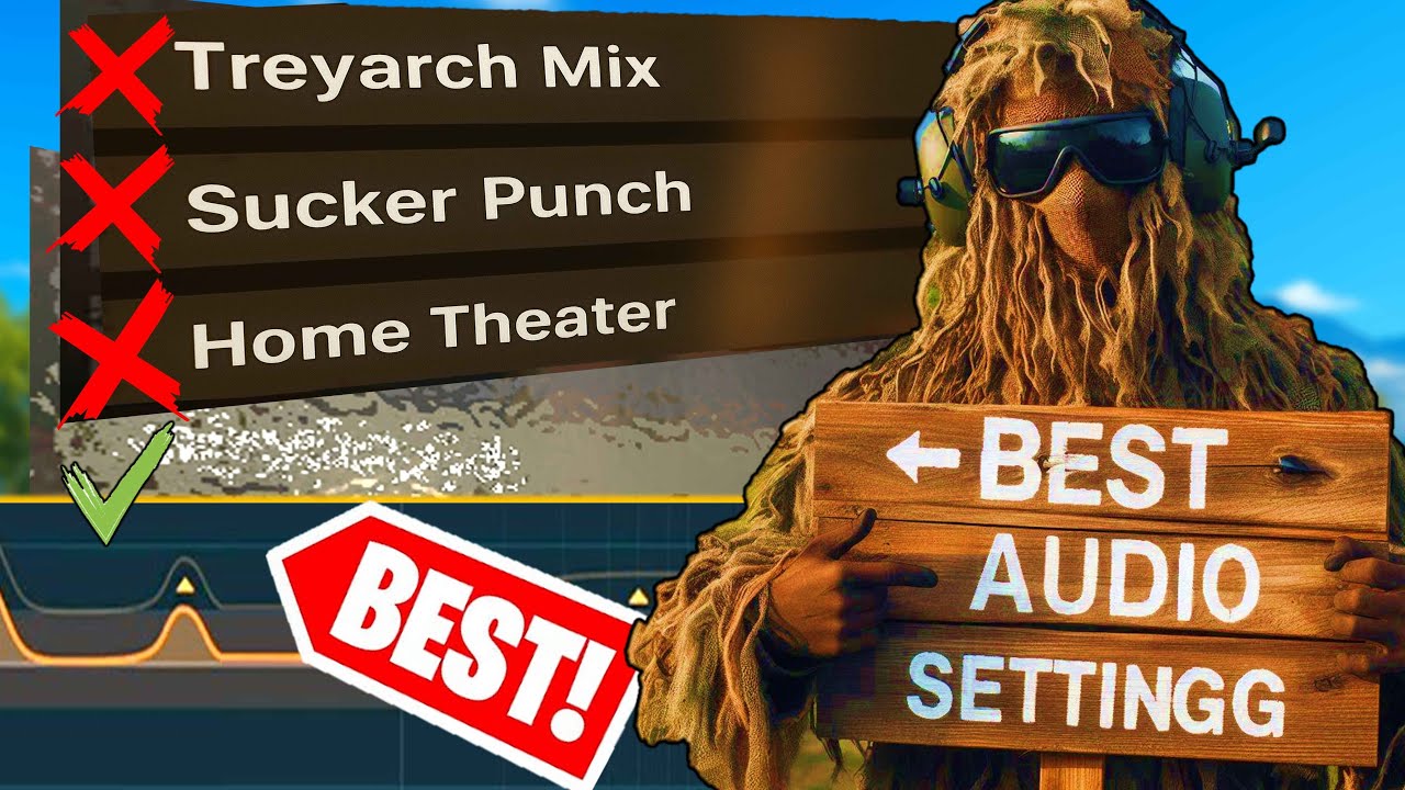 *NEW* Hear Footsteps EASY! 🔥 Best Warzone & BO6 Audio Settings ...