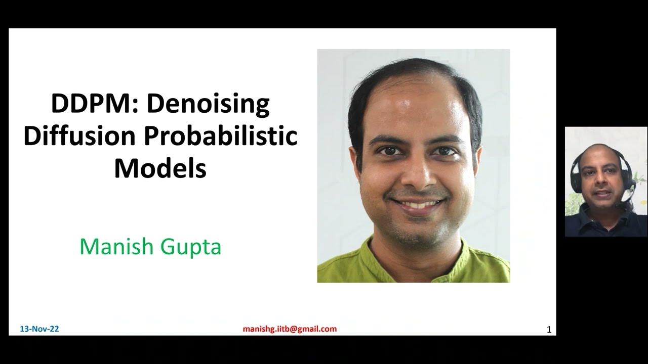 DDPM: Denoising Diffusion Probabilistic Models - YouTube
