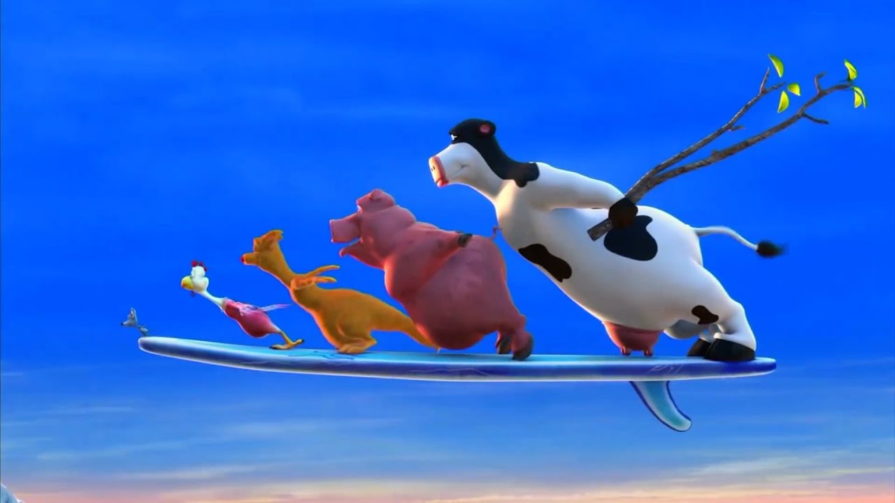 Barnyard: Farm Surfing (2006) - YouTube
