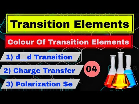 Transition Metal Colors Explained: d–d | Charge Transfer | and ...