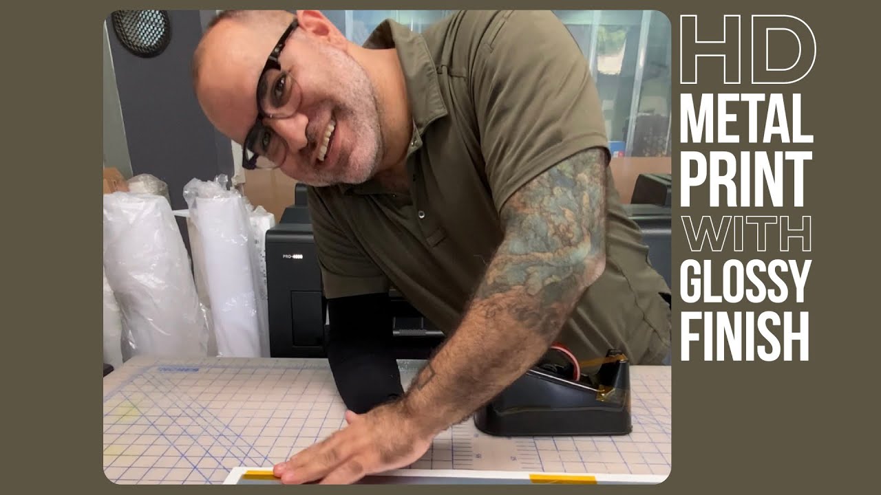 Printing Lab in Tel Aviv. Sublimation, HD metal print with glossy ...