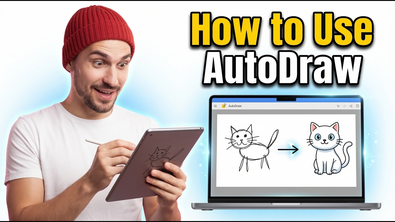 AutoDraw Tutorial — AI Drawing Made Easy - YouTube