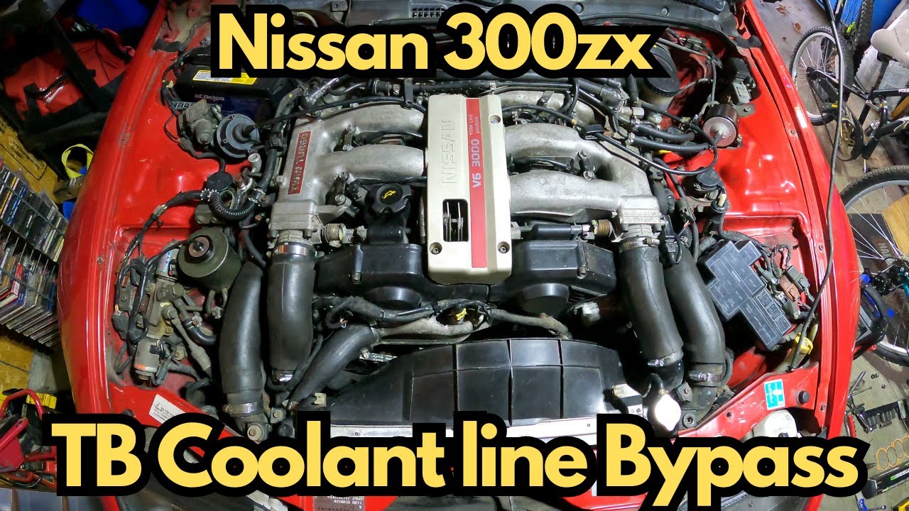 DIY 300zx Plenum Pull + Coolant Bypass Walkthrough - YouTube