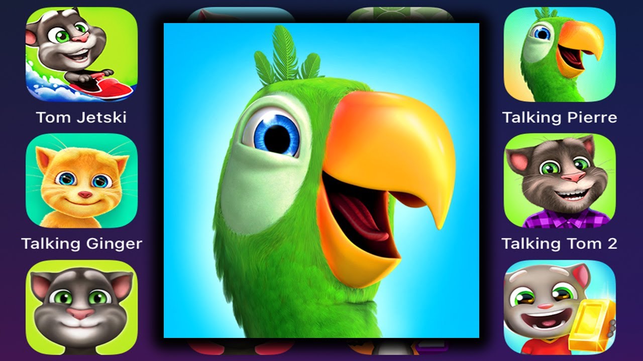 Talking Pierre the Parrot - Live Gameplay / Walkthrough - Episode 1 - Game for iOS and Android ...