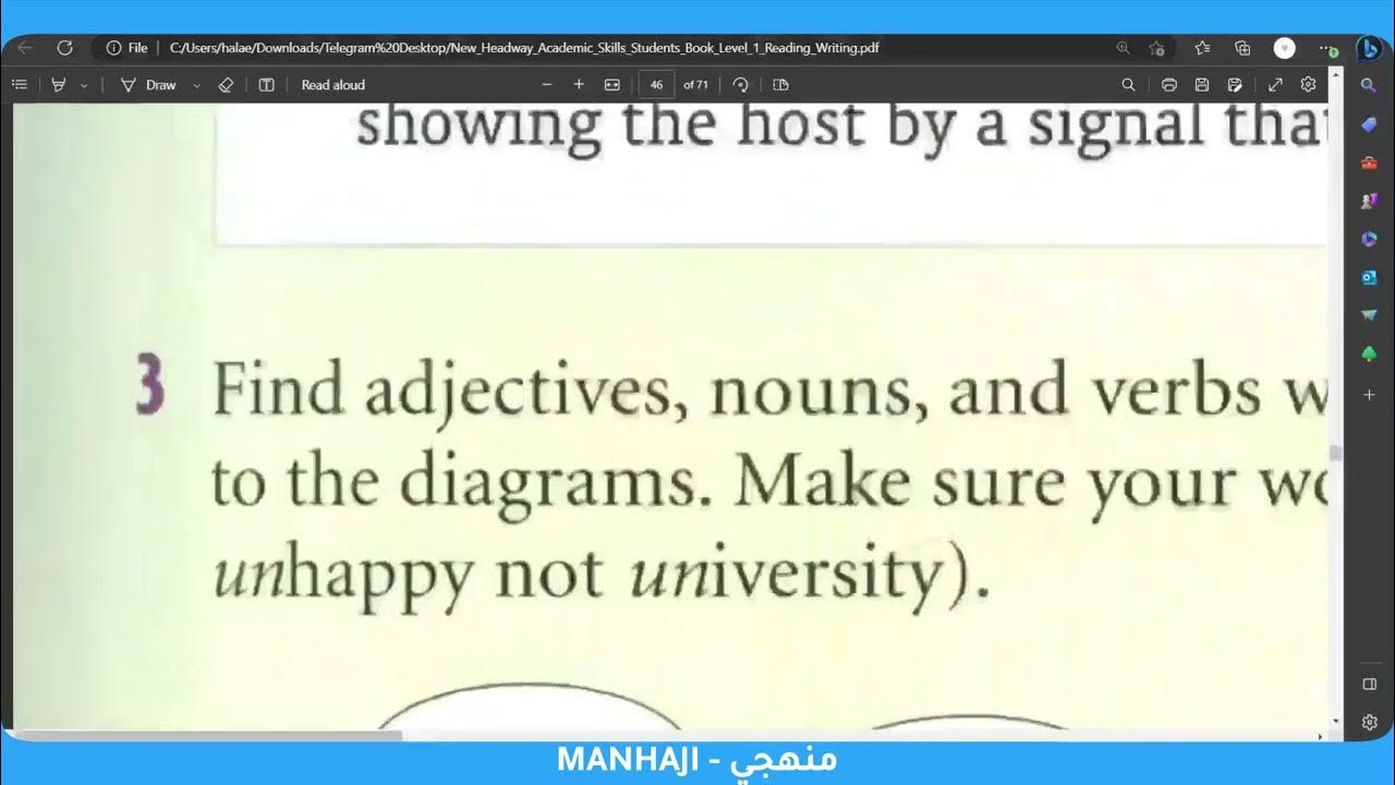 Unit 7 - Review ( انجليزي 1 للمرحلة التمهيدية ) - YouTube