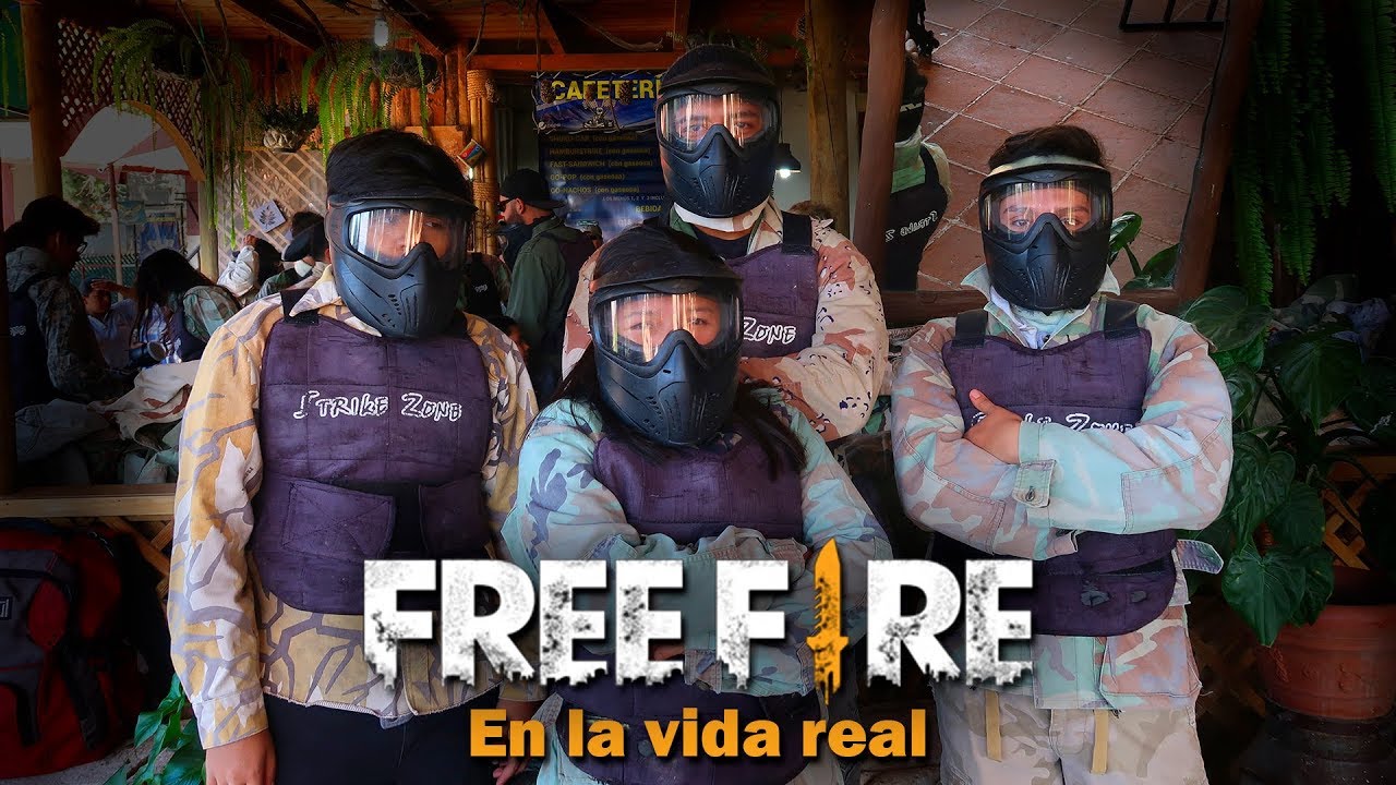 ¡FREE FIRE EN LA VIDA REAL! | Vlog Epico | Esteban Gonzalez - YouTube
