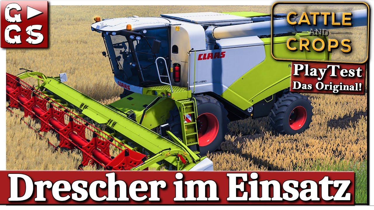 Cattle And Crops 🚜 CLAAS MÄHDRESCHER #6 | Early Access PlayTest deutsch ...