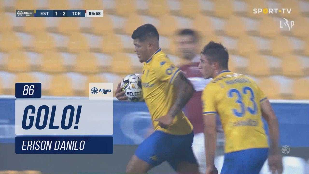 Goal | Golo Erison Danilo: Estoril Praia (2)-2 Torreense (Taça da Liga ...