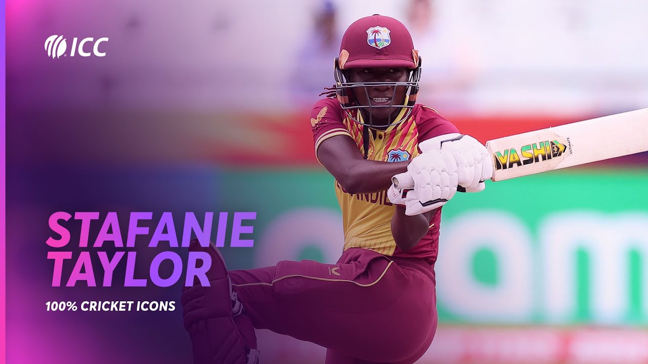 Stafanie Taylor | West Indies' Golden Arm | ICC 100% Cricket Icons ...