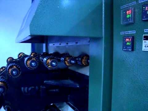 Automatic Armature Trickling Impregnation Machine - YouTube
