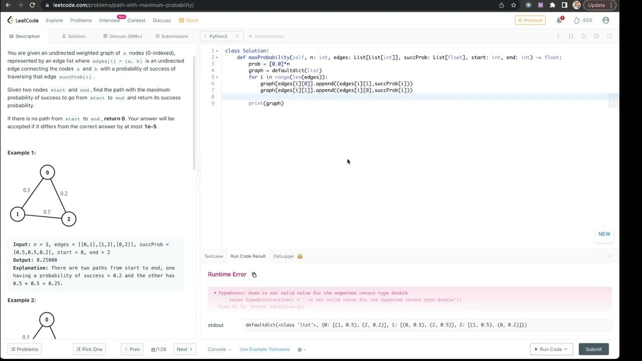 1514. Path with Maximum Probability - YouTube