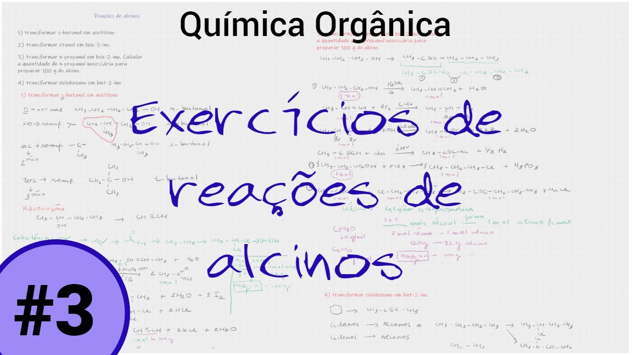 Transformar n-propanol em HEX-2-INO - Química Orgânica - Resolução de ...