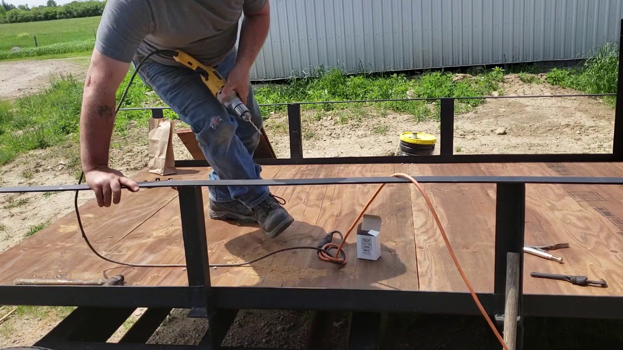 Dump Trailer Build (Part 3) - YouTube