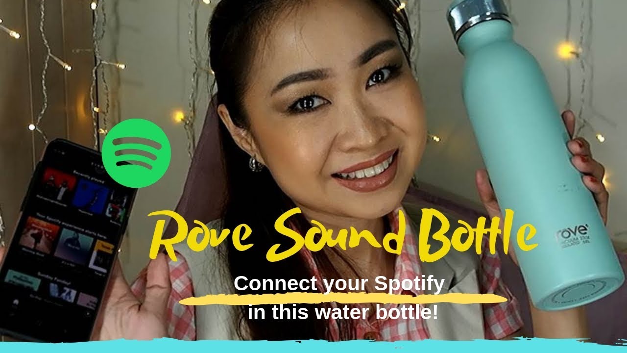 The most epic water bottle! Rove Sound Bottle - YouTube