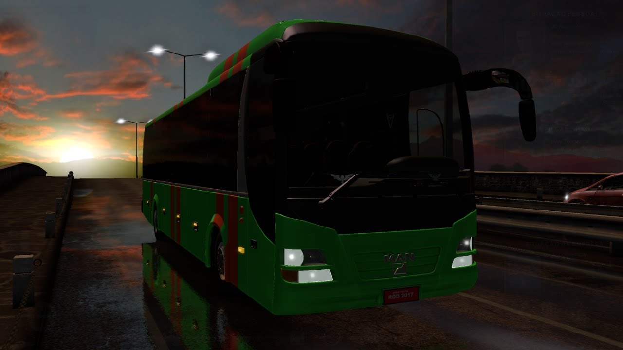 ETS2 v1.28 - MAN BUS, Estilo "FlixBus Fernbus" - YouTube