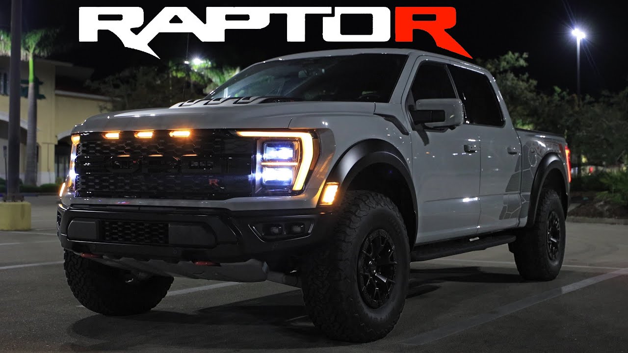 2023 Ford F-150 Raptor R - Night Drive Review with the Endgame of ...