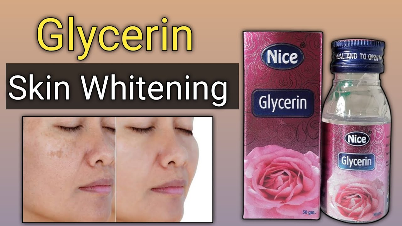 How To Use GLYCERIN For Skin Whitening | GLYCERINE Uses For Face - YouTube