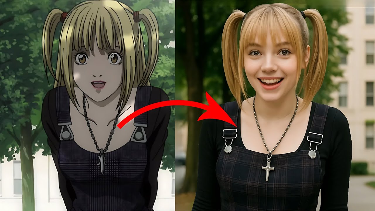 What If Death Note Anime Characters Were Brought to Life - YouTube