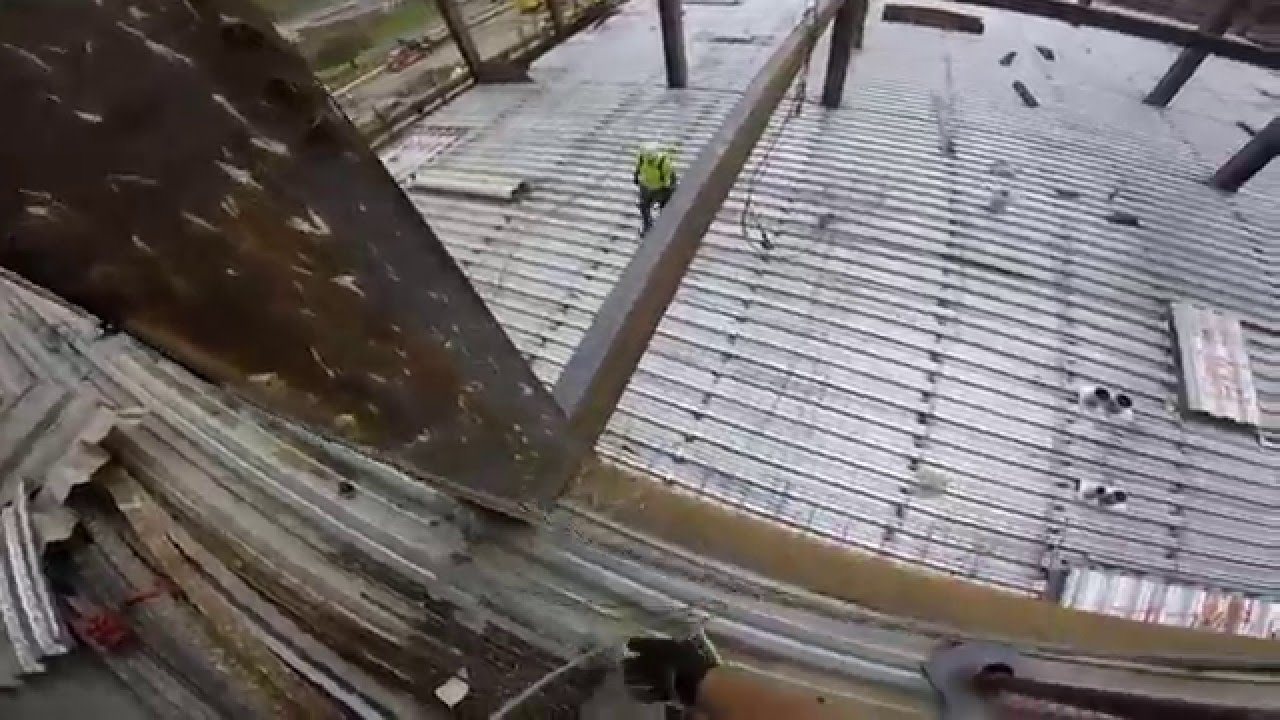 ironworker connecting at Reading PA - YouTube