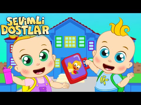 🎒✏️📚 Okul Başlıyor 📚✏️🎒(YENİ) | Bebek Şarkıları | Çocuk Şarkıları 2022 | Sevimli Dostlar | Adisebaba