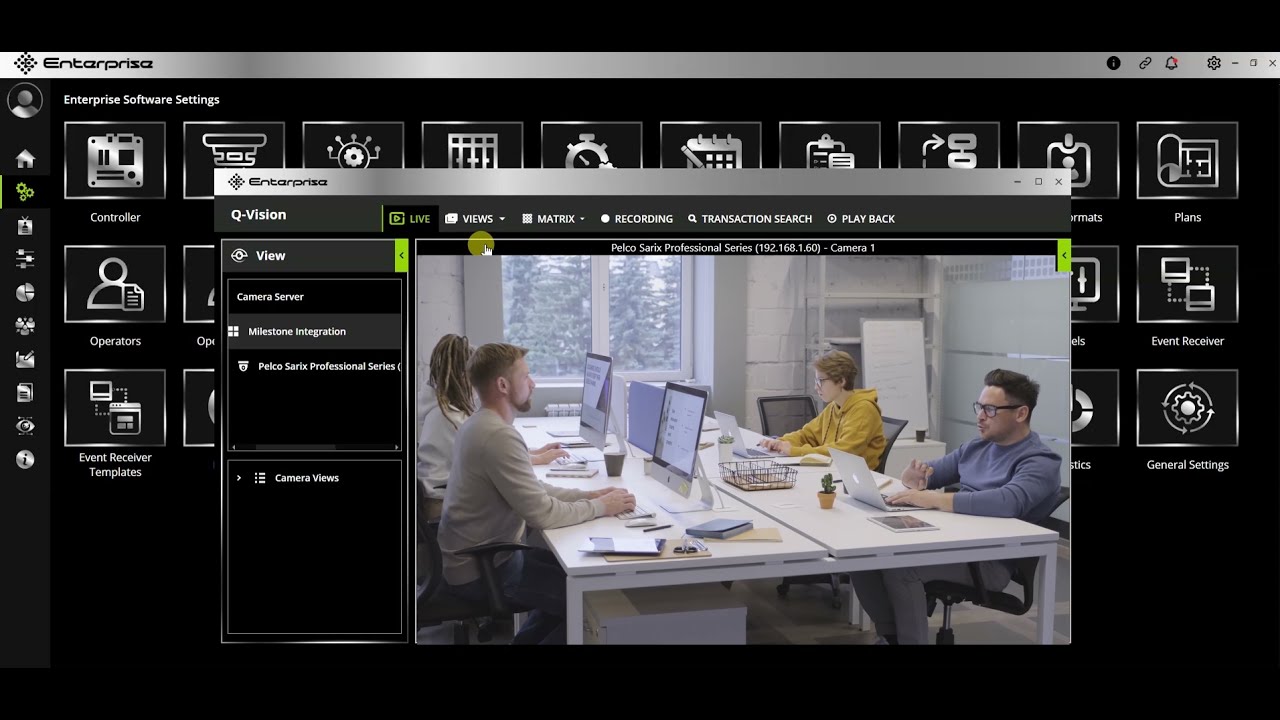 Milestone VMS Integration Camera Management And Control - YouTube