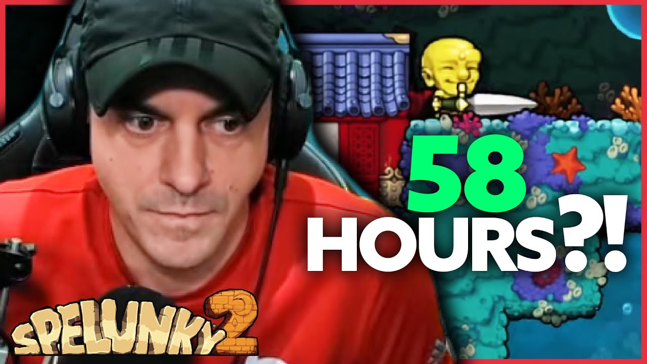 58 hours deep in the hardest spelunky challenge ever - YouTube