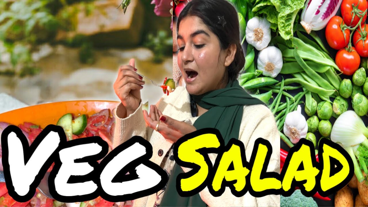 Mazedar veg salad 🥗 | Sab dar gy 🤫😨| Enjoy vlog with Clever8 💕 ️ - YouTube