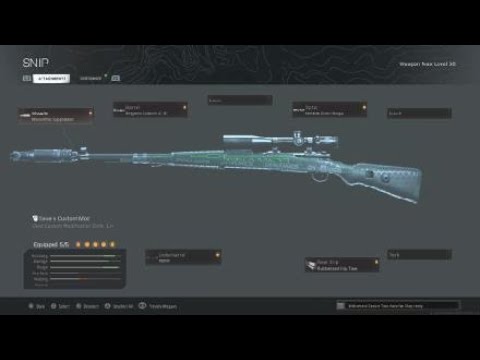 Call of Duty®: Modern Warfare®\Best kar 98 Class - YouTube