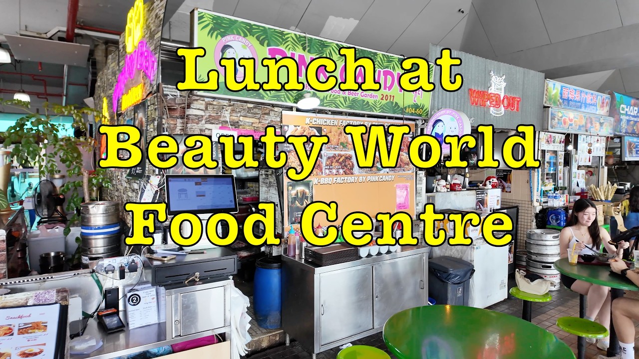 Beauty World Rooftop Food Centre Lunch Vlog #singapore #lunch #food # ...