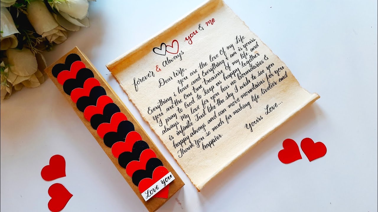Vintage Letter Box for Love | Handmade Vintage Letter Box for Valentine ...